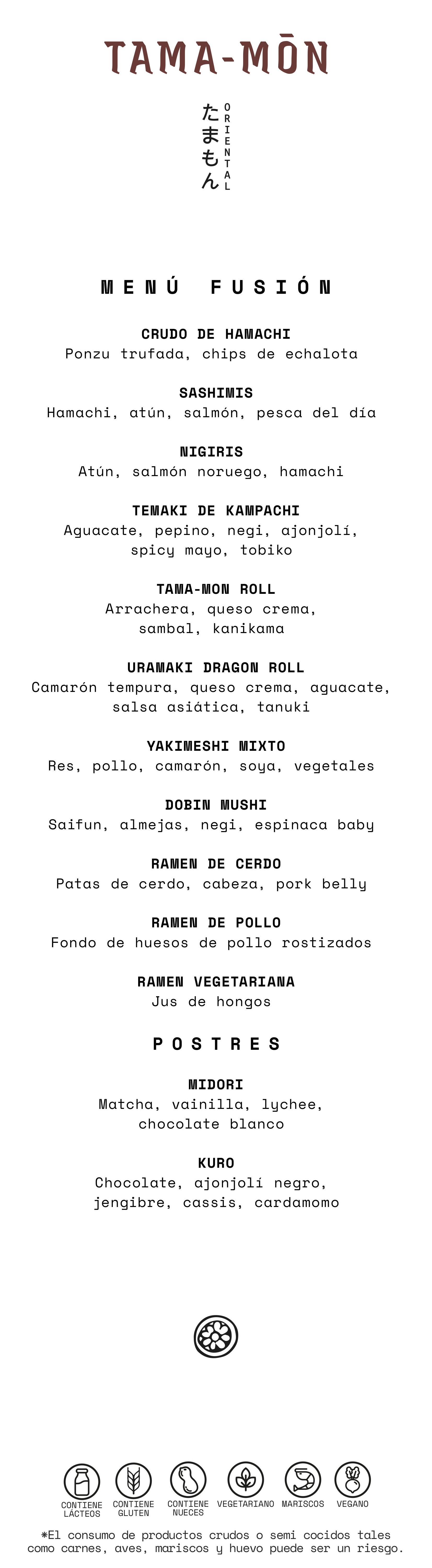 Menú