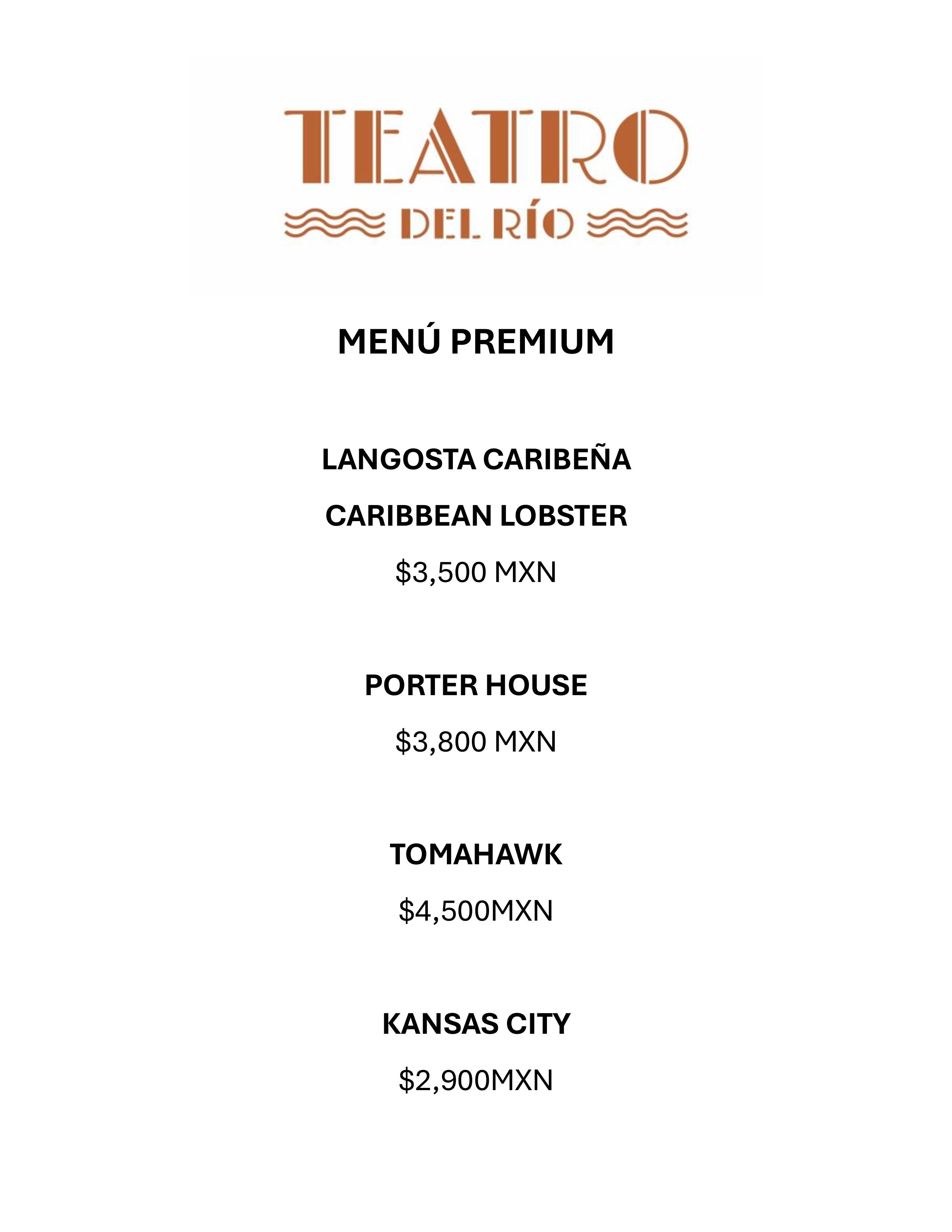 Menú